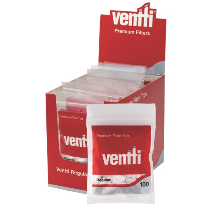 OTP Distributors Ventti Reg Filter Tips 100 s